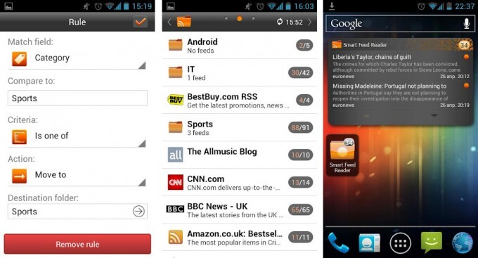 Organiza tus feeds mediante filtros con Smart Feed Reader