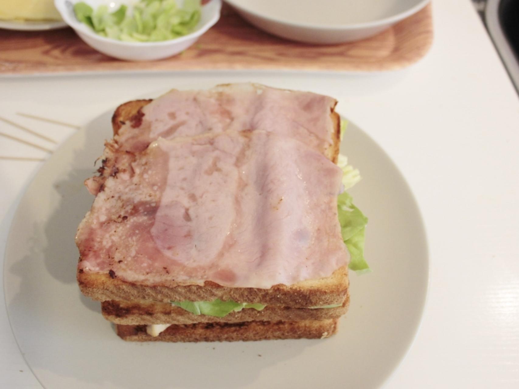 Sándwich Club estilo Vips