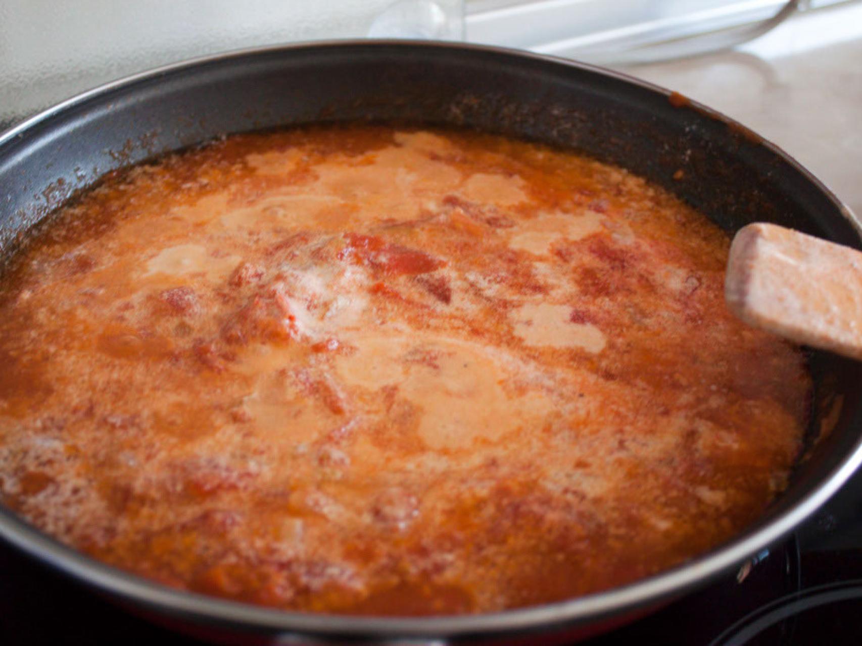 Salsa de Vodka para pasta
