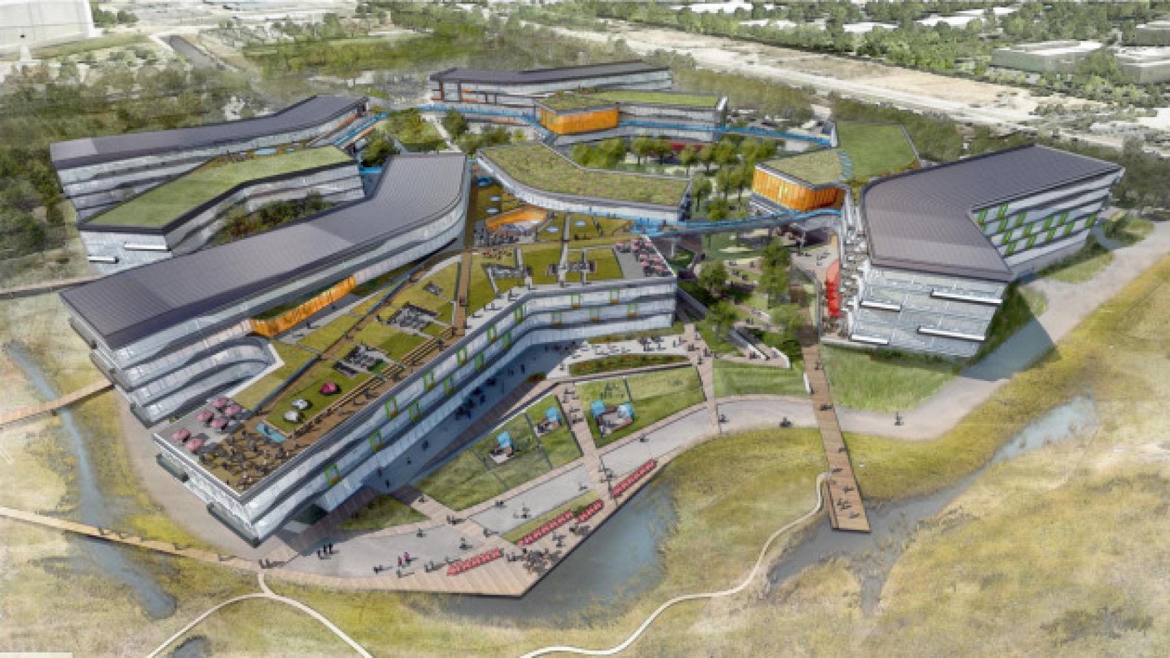 Así es el nuevo Googleplex que construirá Google
