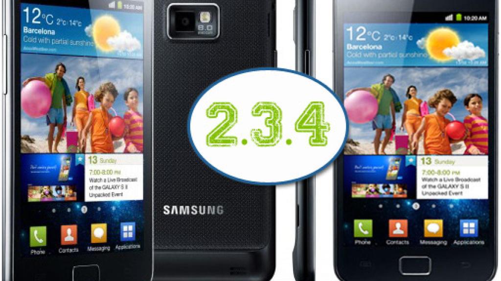 ¿quieres La Nueva Gingerbread 2 3 4 Oficial En Tu Samsung Galaxy S Ii