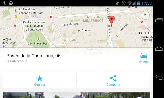 Cómo obtener rutas de un punto del mapa a otro en el nuevo Google Maps