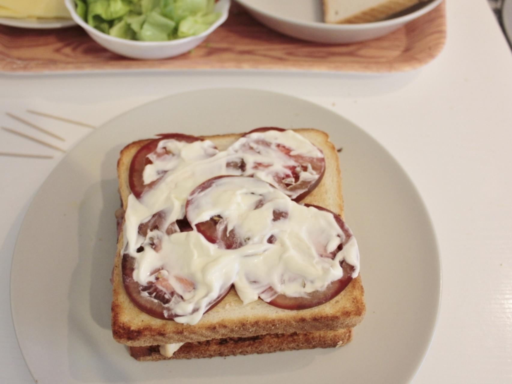 Sándwich Club estilo Vips