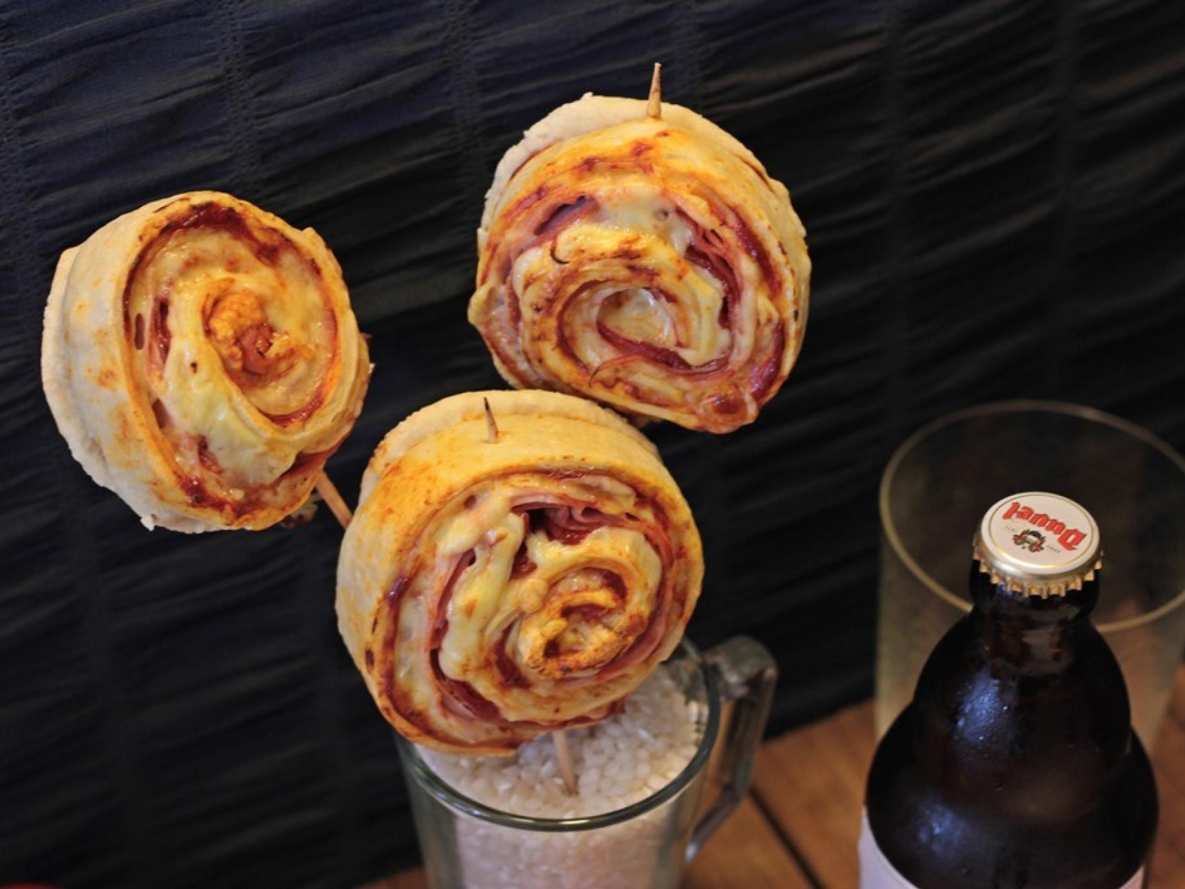 Pizza Lollipop, la pizza más enrollada