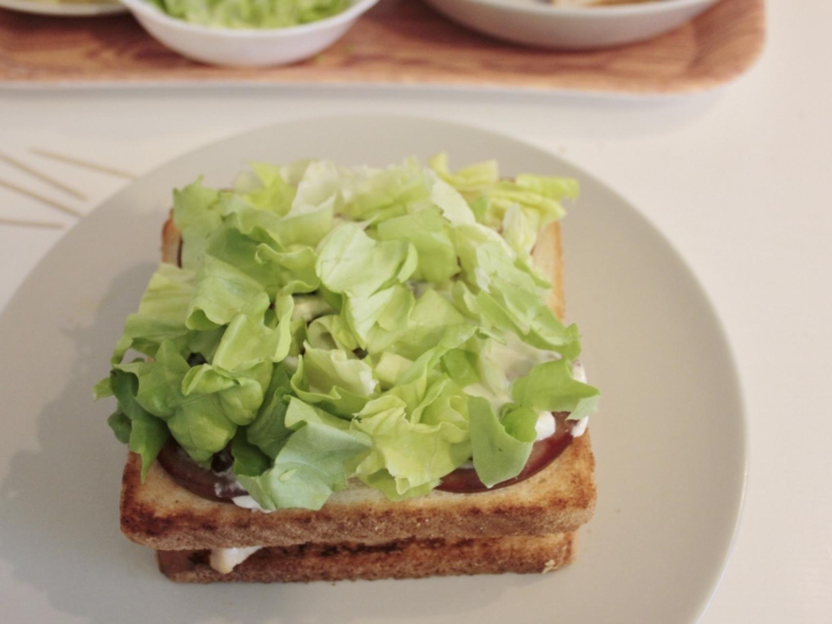 Sándwich Club estilo Vips