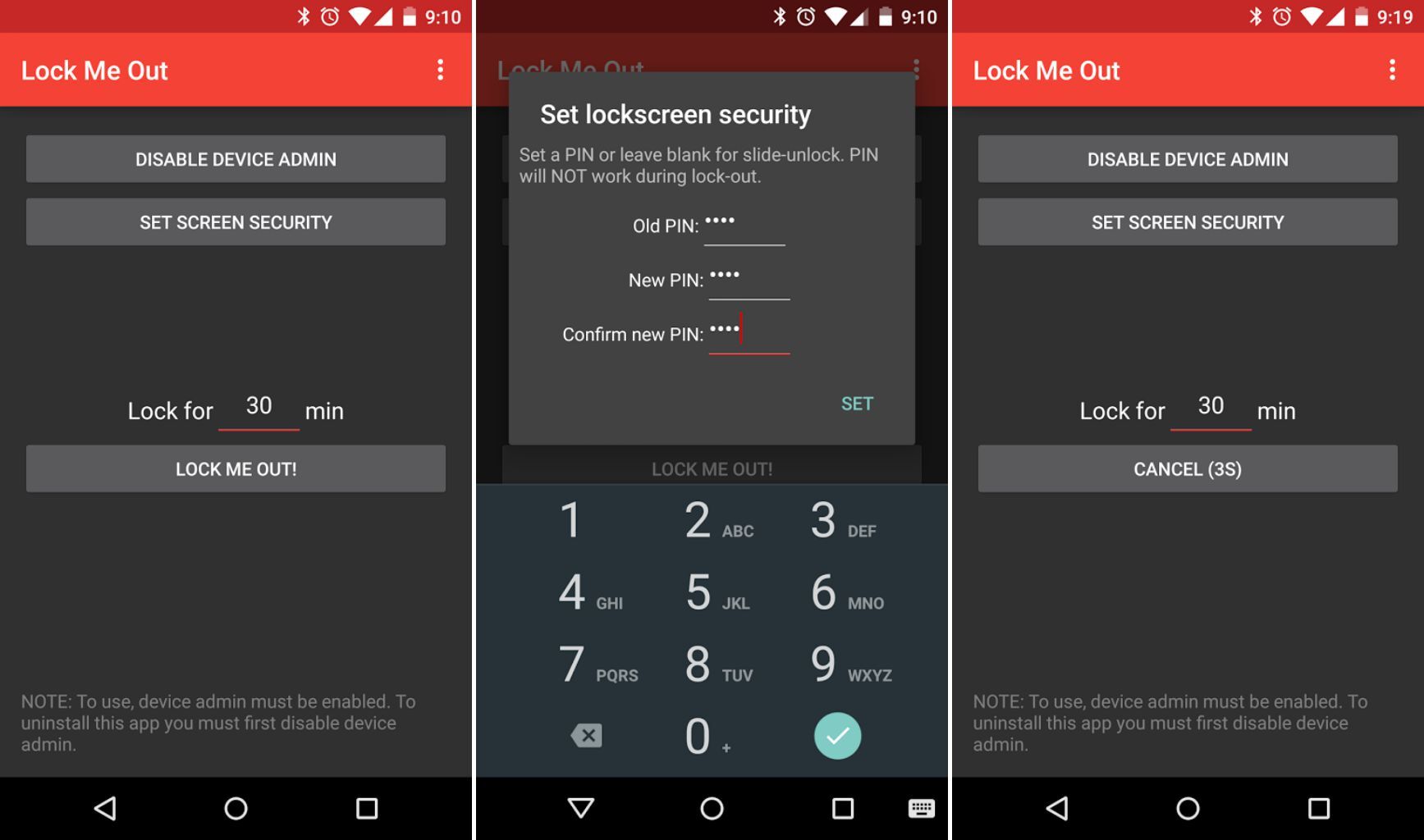 Lock Me Out: el bloqueo temporal de Android para ser más productivos