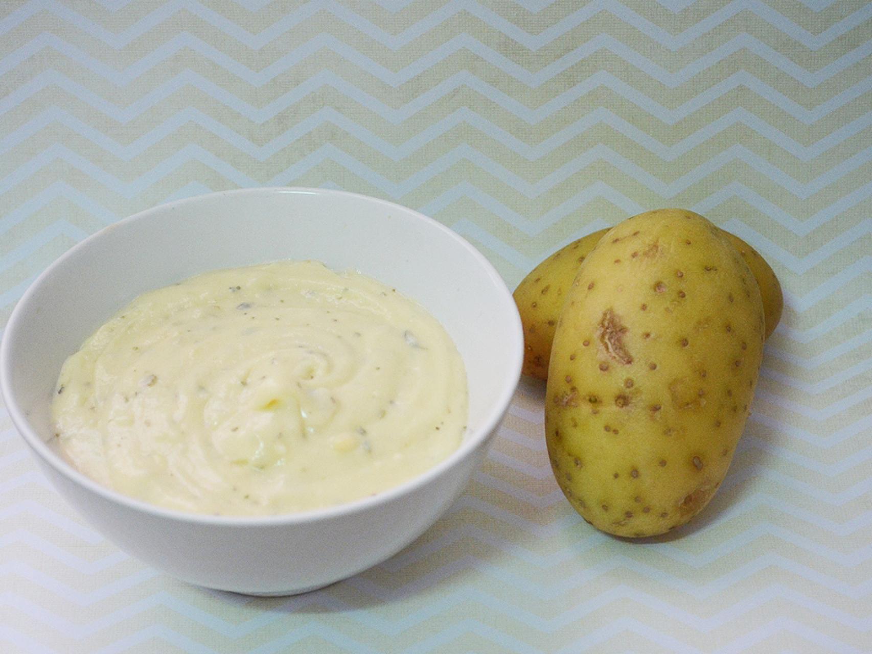 Puré de patatas con queso