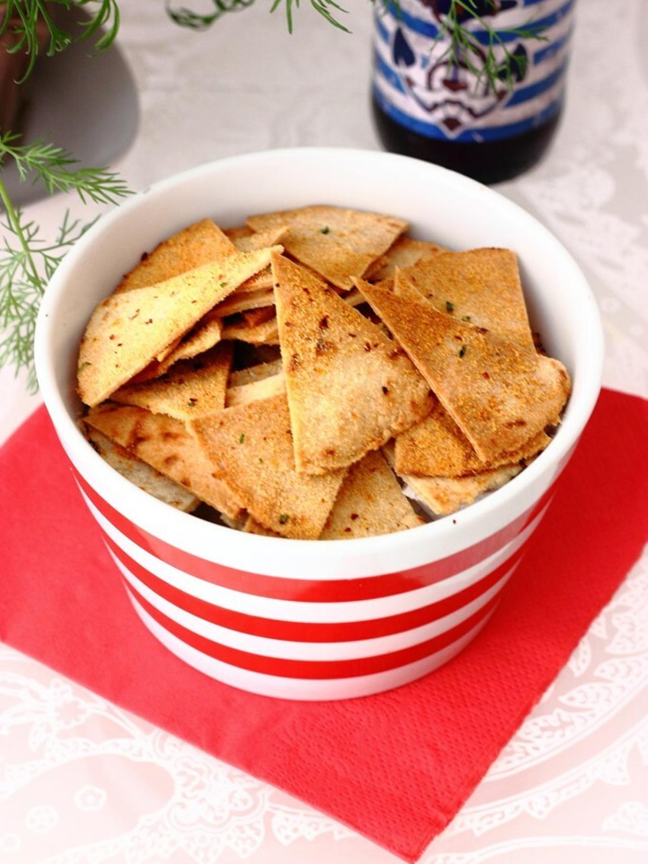 Nachos caseros bajos en grasas, receta fácil