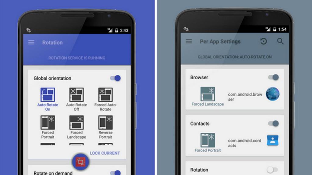 Rotation Orientation Manager, controla al detalle la orientación de ...