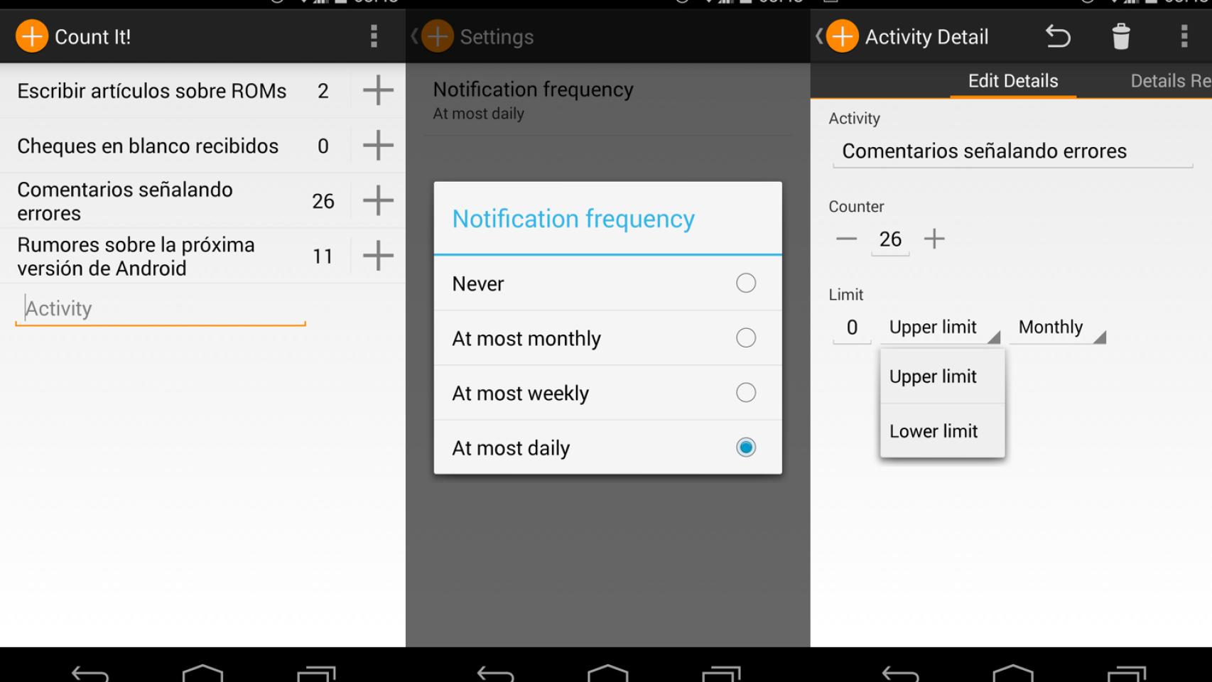 Count It!, la app con la que analizarás cuántas veces repites tus acciones