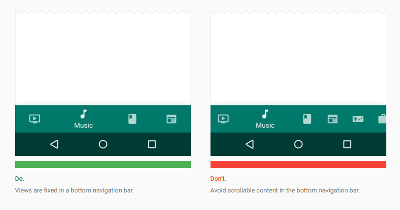 Así es el nuevo menú que empezaremos a ver en las aplicaciones