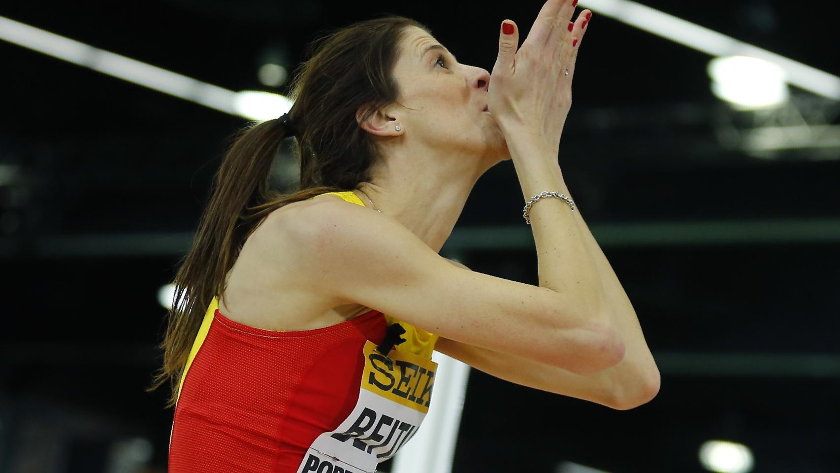 Ruth Beitia, la incombustible: plata en los Mundiales indoor