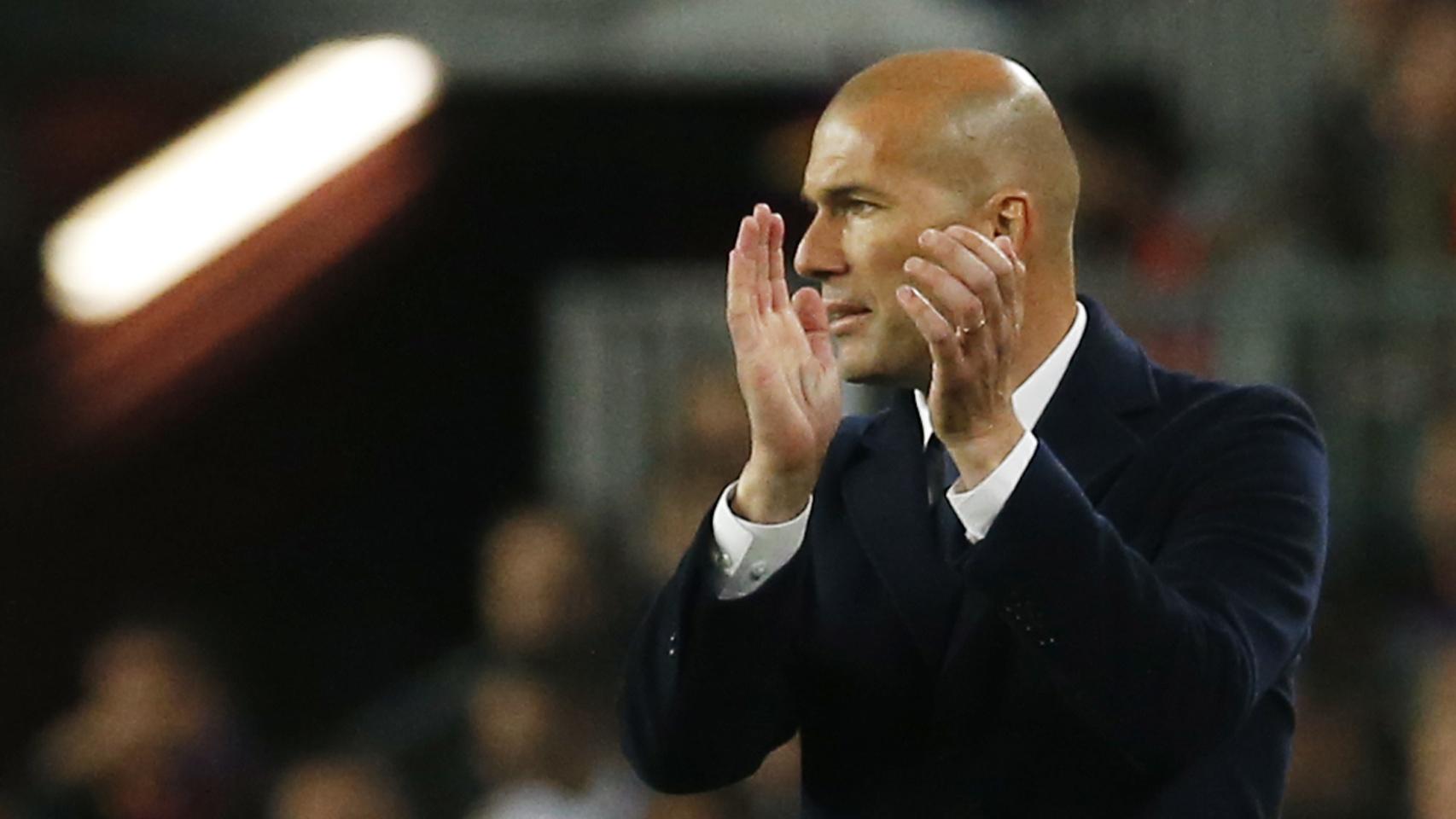 Zidane: "Ganar en el Camp Nou es un premio enorme"