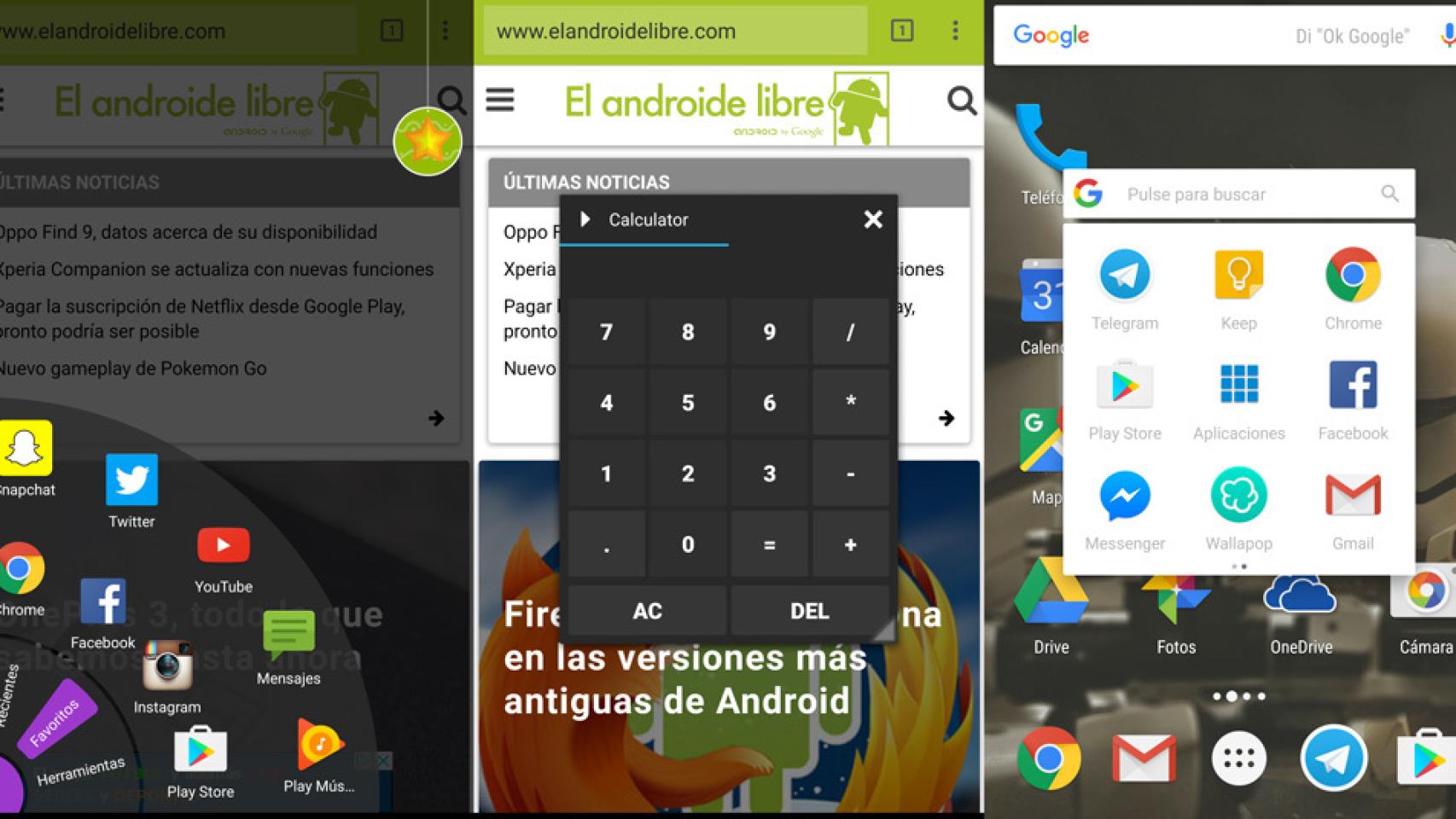Aplicaciones para tener multitarea en cualquier móvil