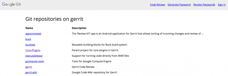 Colabora en proyectos Gerrit a través de tu Android
