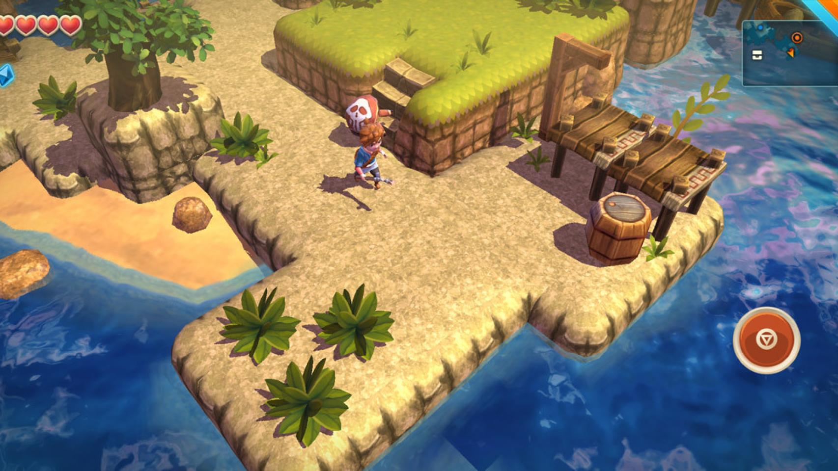 Oceanhorn para Android nos pone los pelos de punta recordando a Zelda