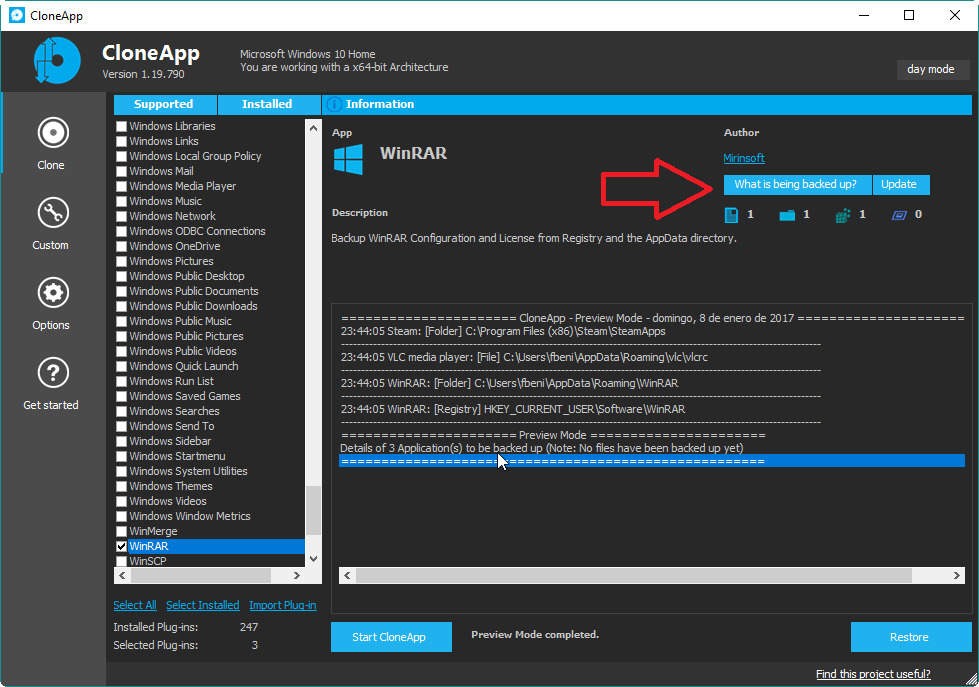 Cómo clonar un programa conservando la configuración