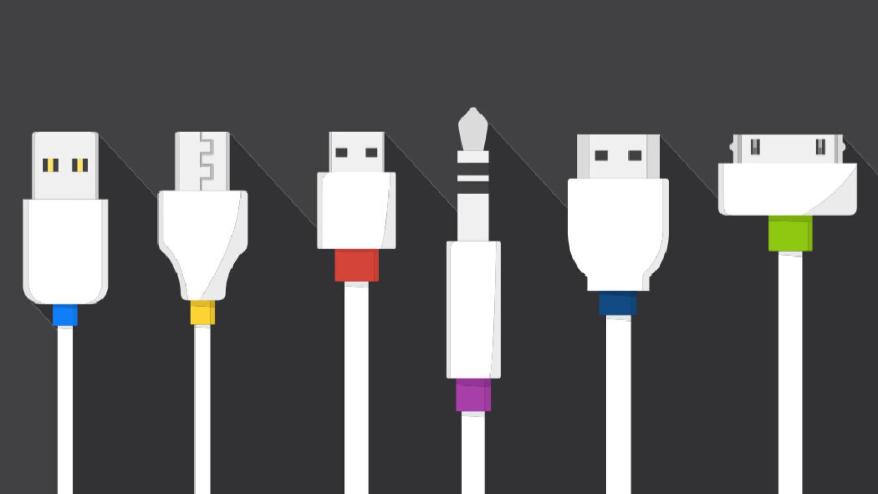 Cómo saber qué cables necesitas para conectar dos dispositivos cualquiera