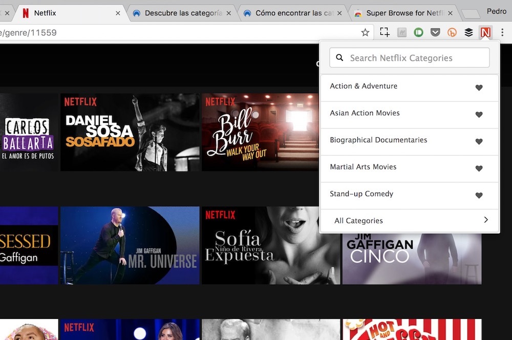 Accede a las categorías secretas de Netflix y descubre miles de ...