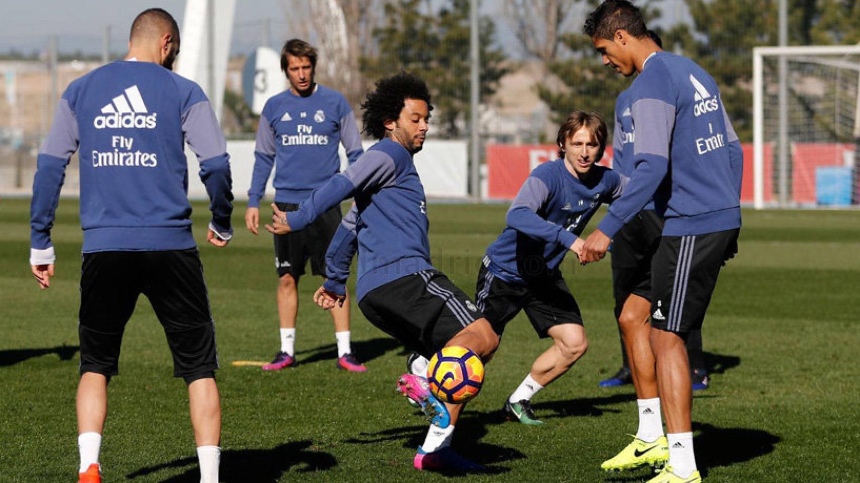 Las mejores imágenes del último entrenamiento antes del partido ante el ...