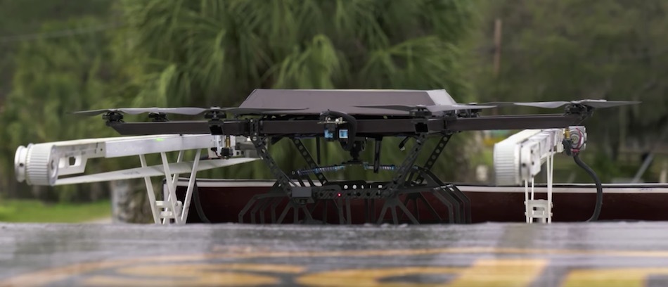 Drones repartidores que despegan desde el camión para entregarte paquetes