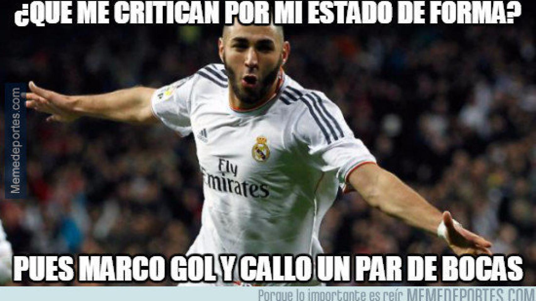Los protagonistas de los memes del Real Madrid - Alavés: Benzema ...