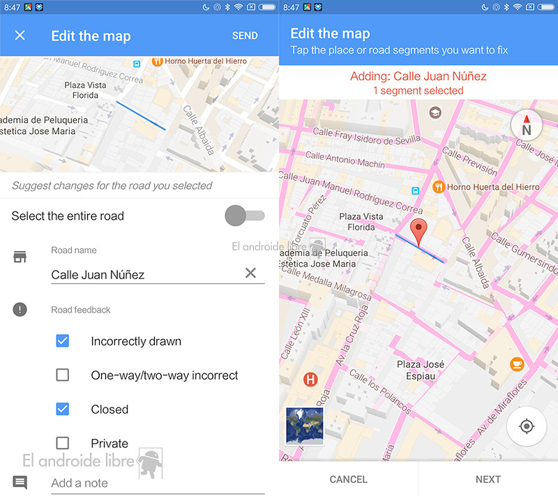 Google Maps ya permite editar el mapa a cualquier usuario