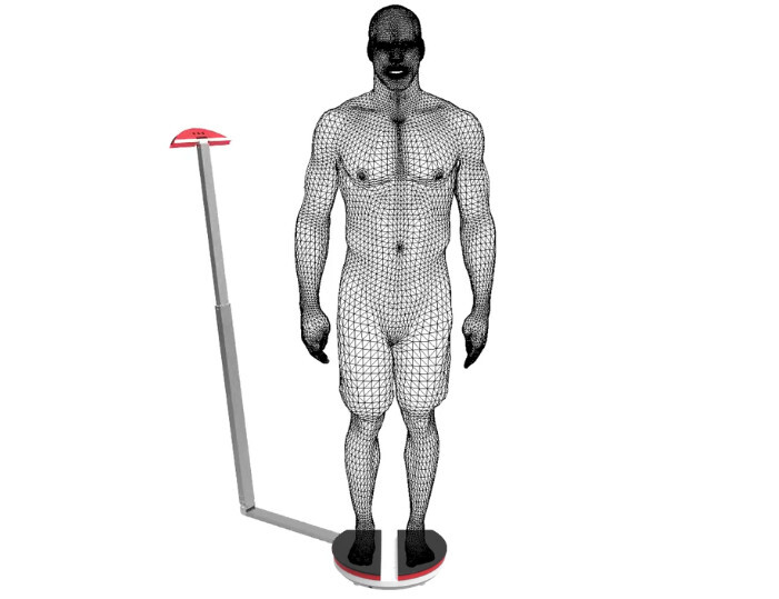 La evolución de la báscula es este escáner 3D que marca las zonas de tu ...