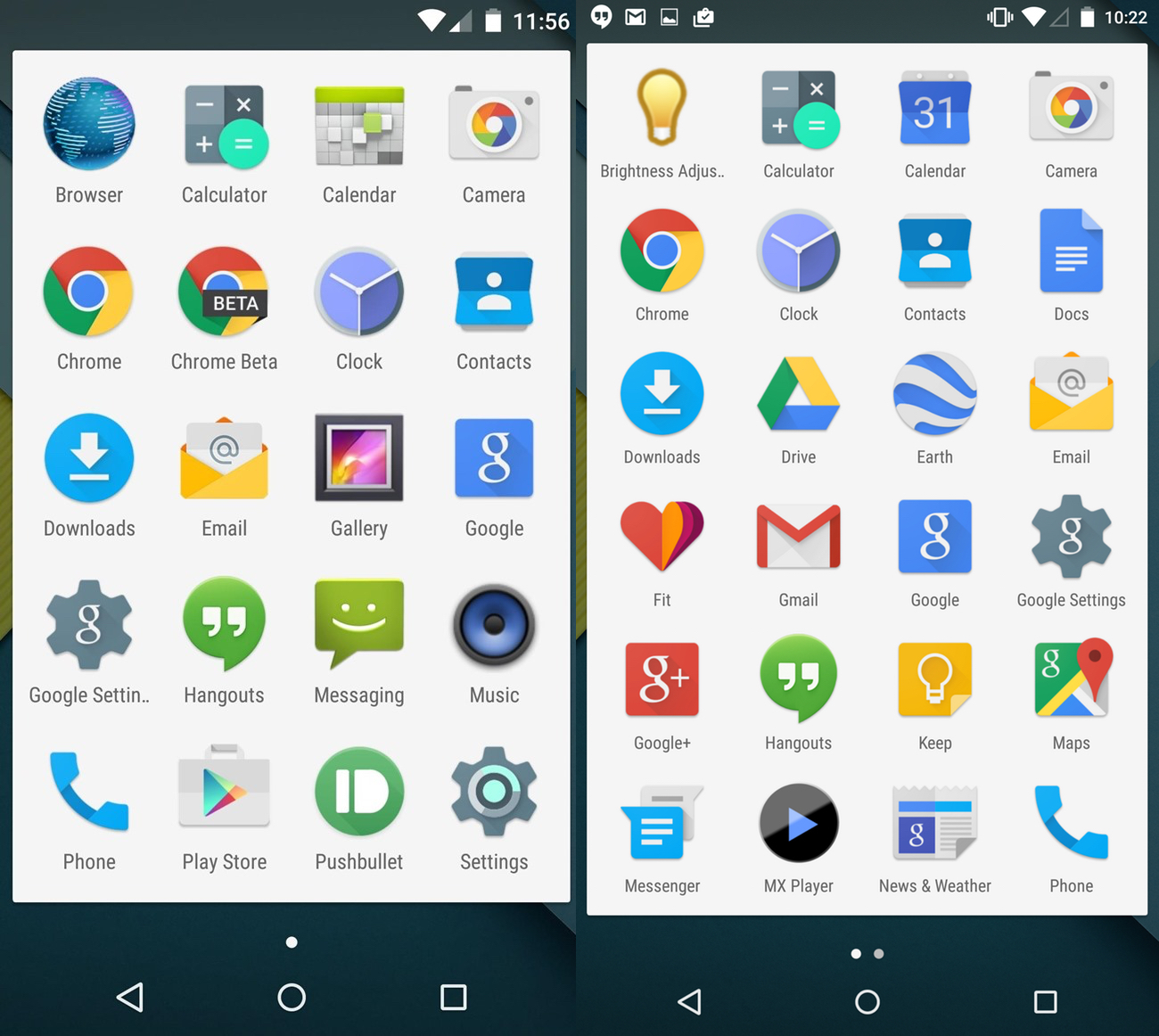 Google, no abandones las aplicaciones nativas de Android