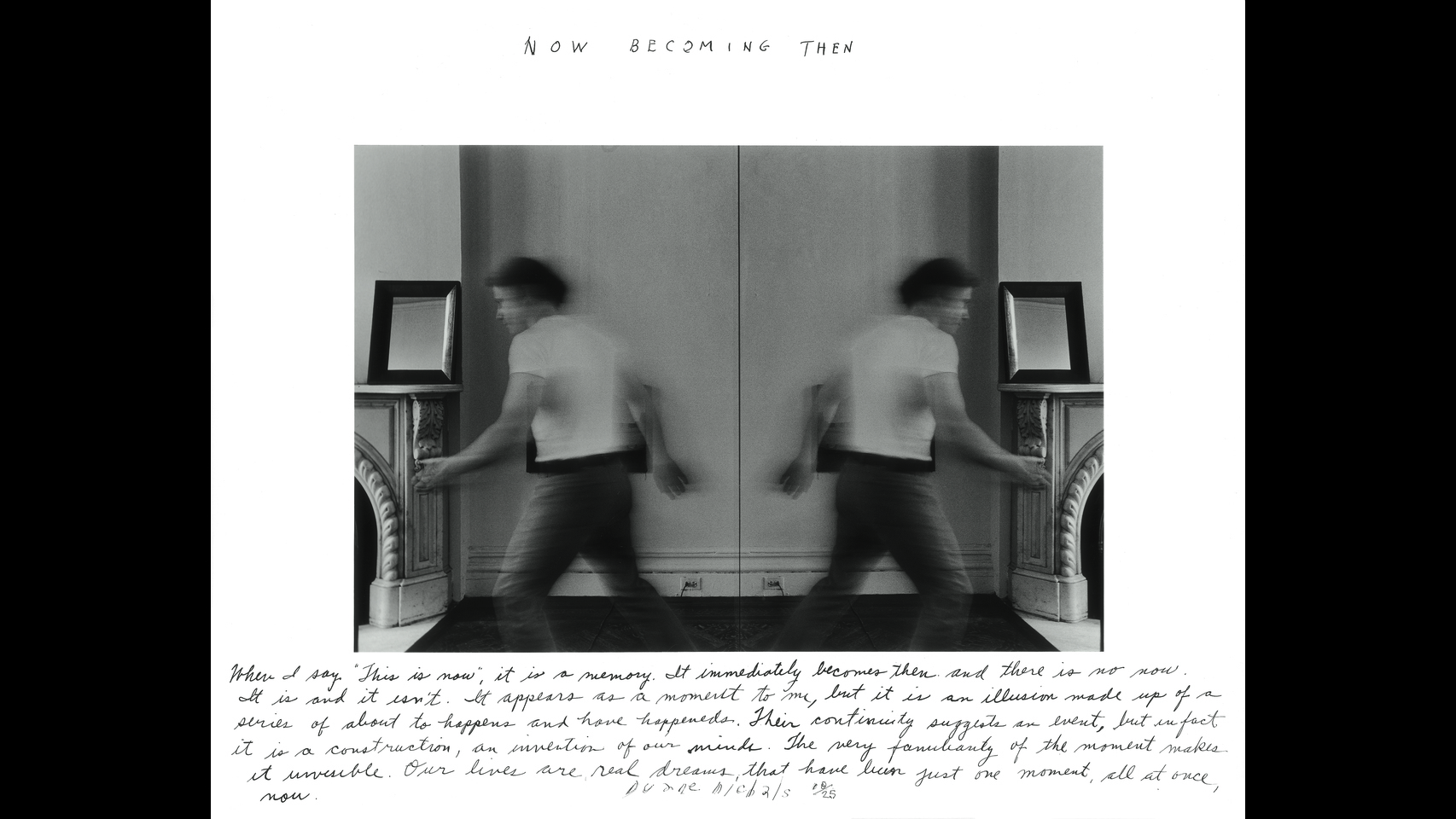 ¿Conoces al fotógrafo Duane Michals?