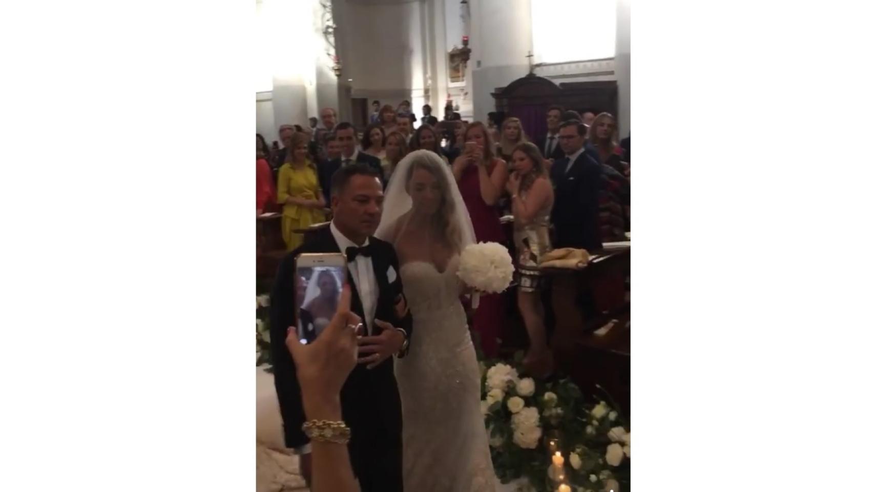 Nos colamos en la boda de Álvaro Morata y Alice Campello