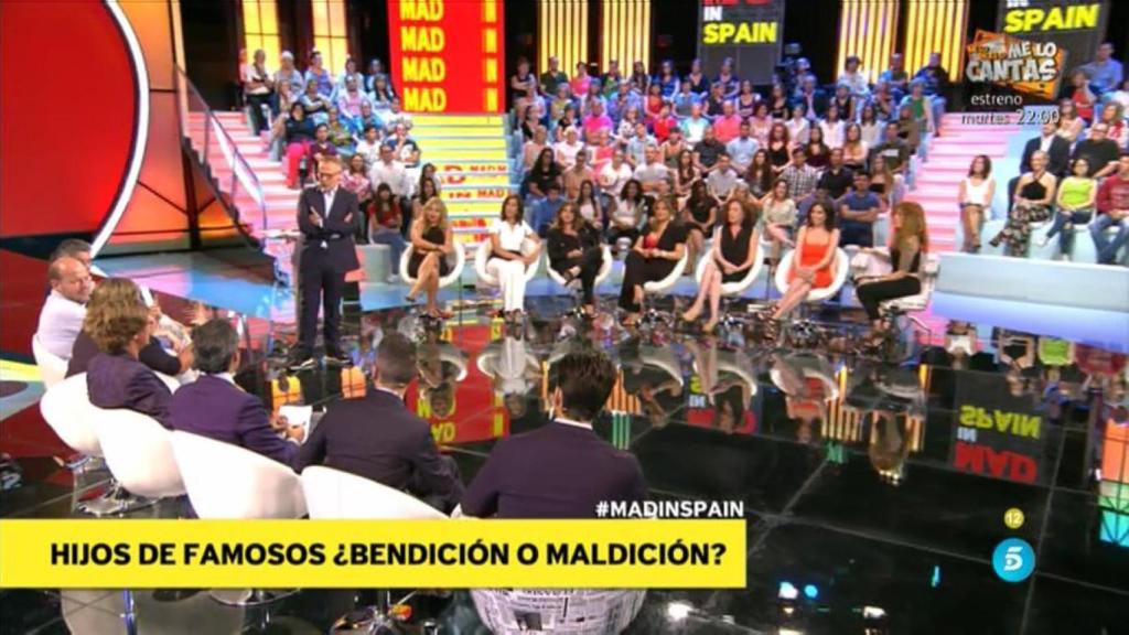 Regular acogida para 'Mad in Spain' en Telecinco: 10,3% y 1.113.000 ...