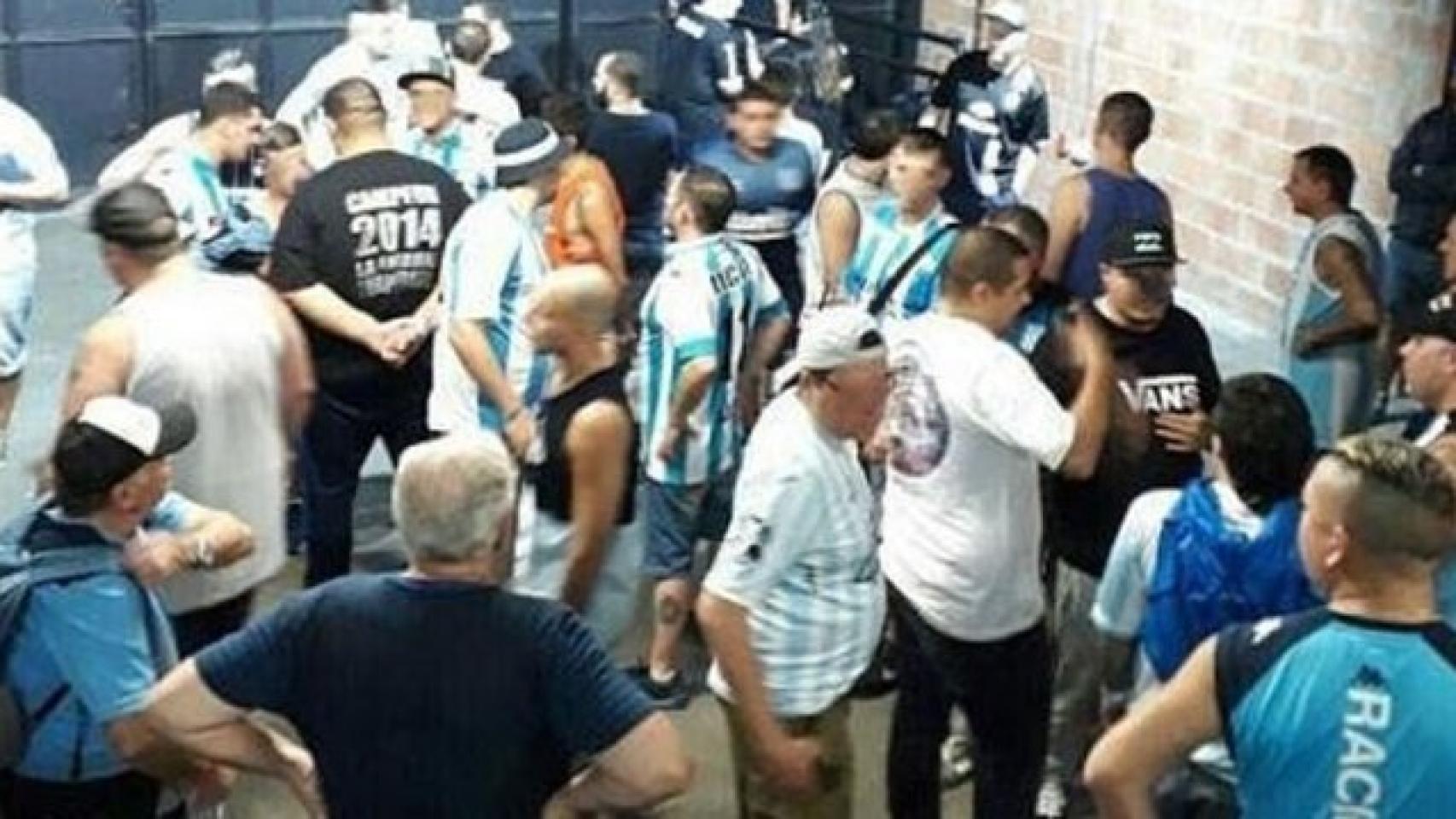 El homenaje póstumo al líder de la 'Guardia Imperial', la barra brava ...