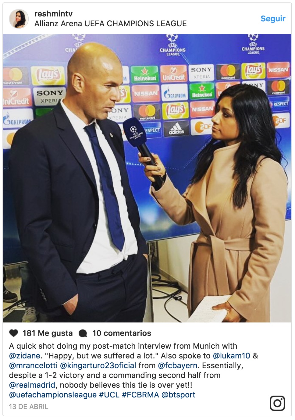 Así es Reshmin Chowdhury, la presentadora de la gala de los premios de ...