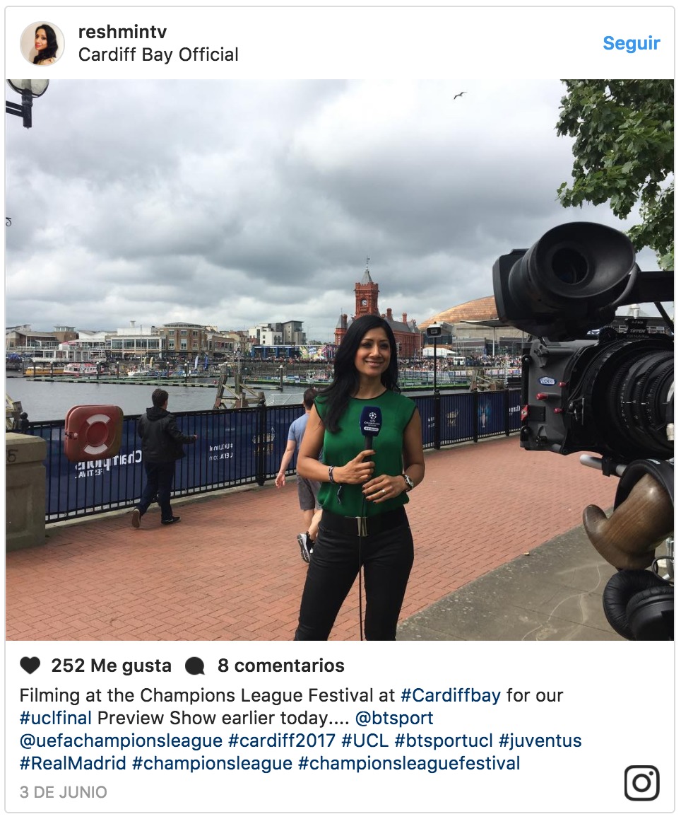 Así es Reshmin Chowdhury, la presentadora de la gala de los premios de ...