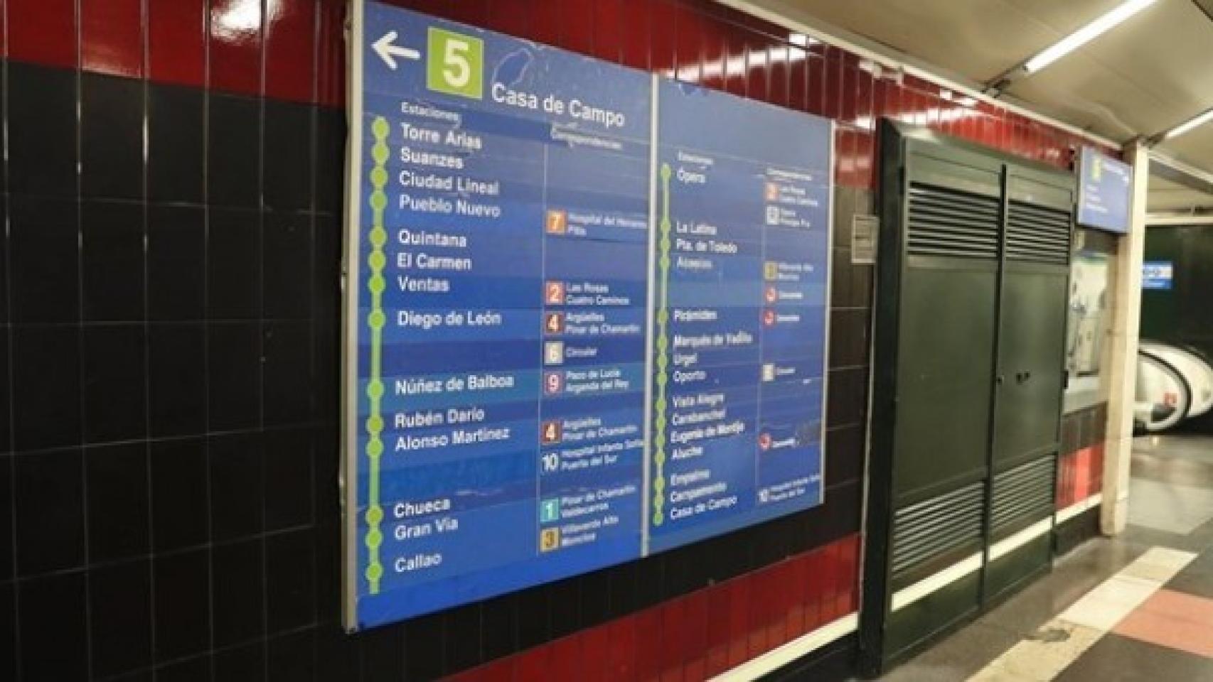 La Línea 5 de Metro de Madrid reabrirá definitivamente este domingo