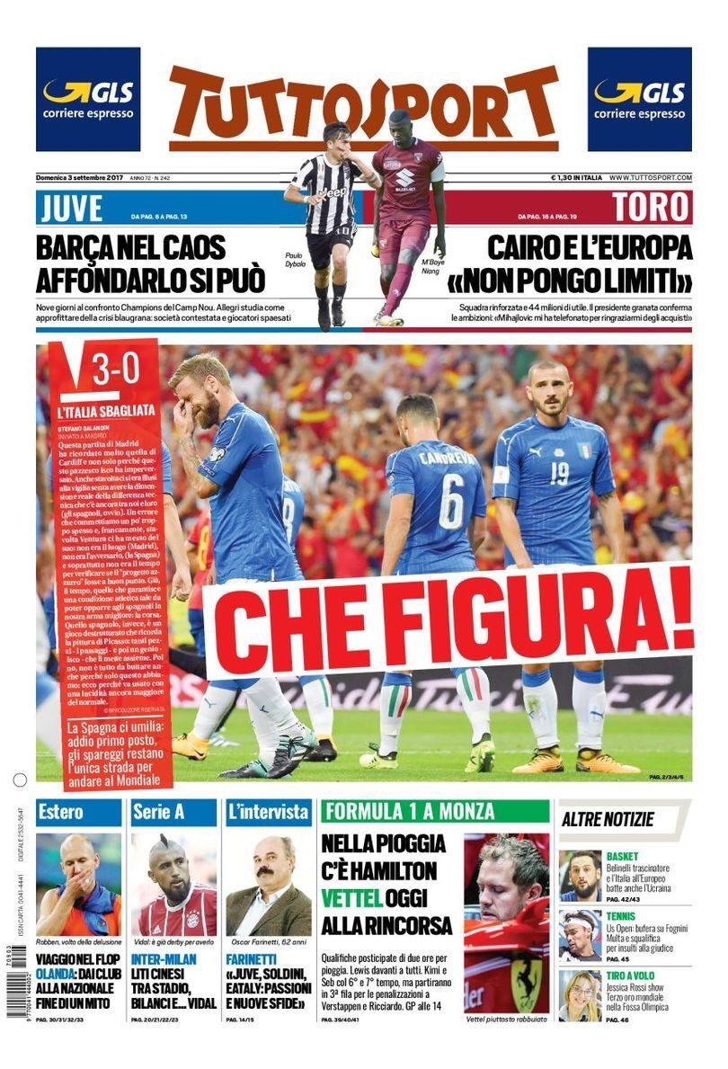 La prensa italiana se rinde a la exhibición de Isco y se echa encima de ...