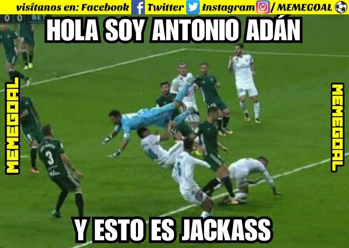 Los mejores memes del Real Madrid - Betis