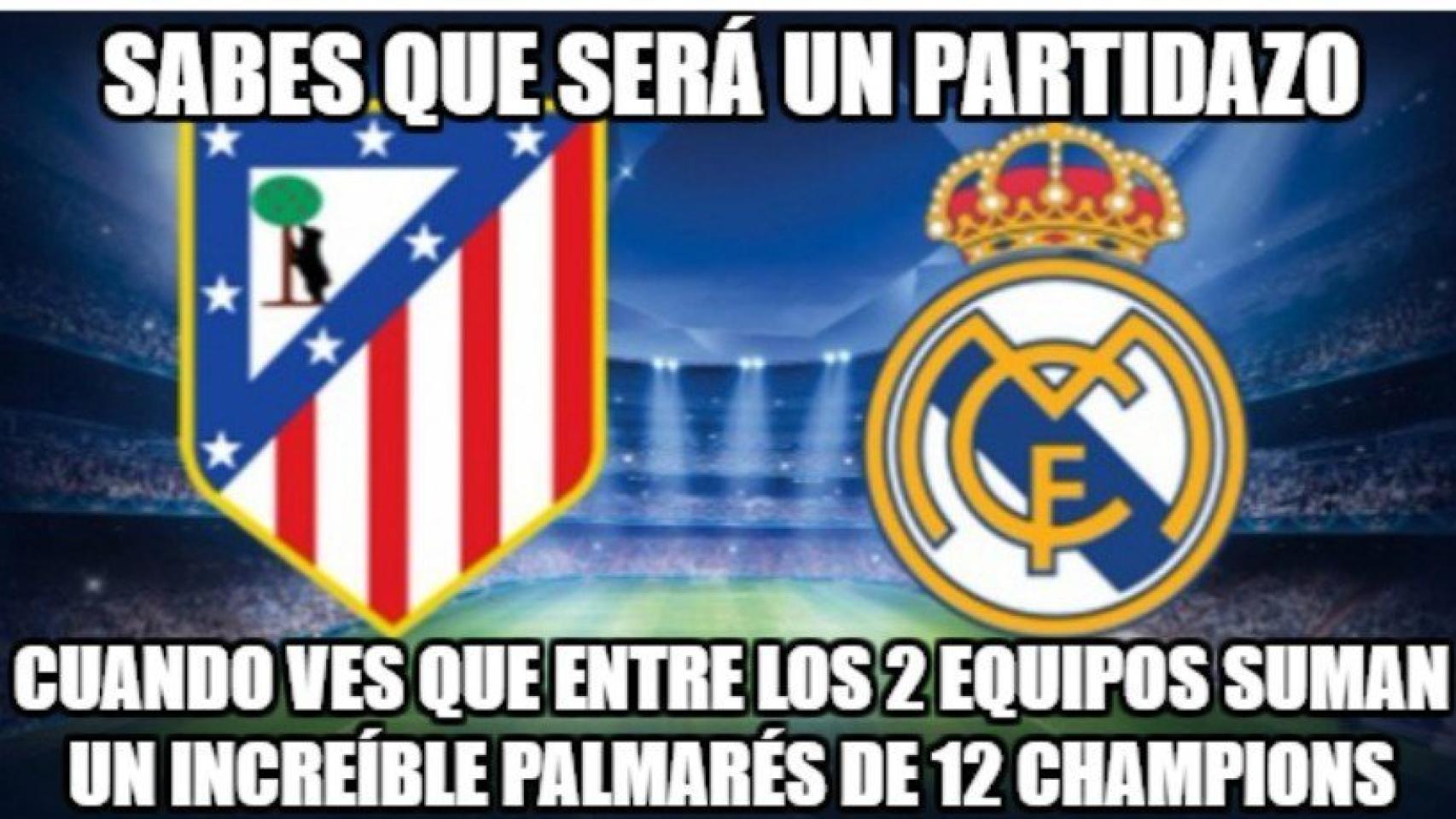 Los mejores memes del Atlético de Madrid - Real Madrid