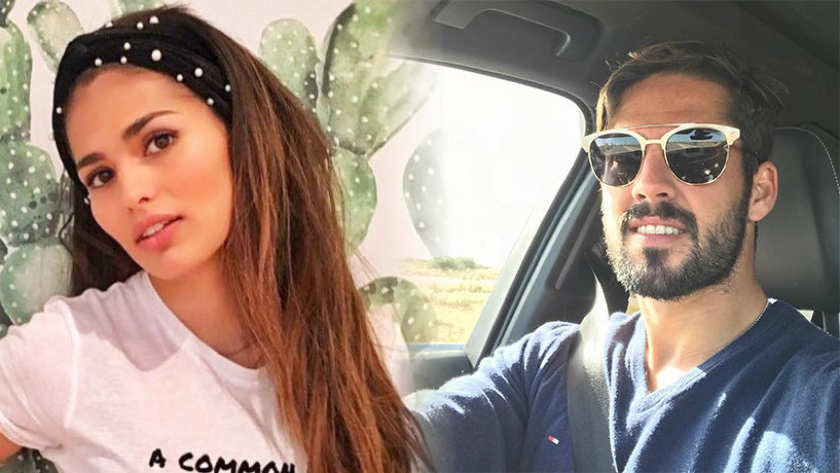 Las novias de Isco y Theo, aficionadas rojiblancas VIP en el derbi