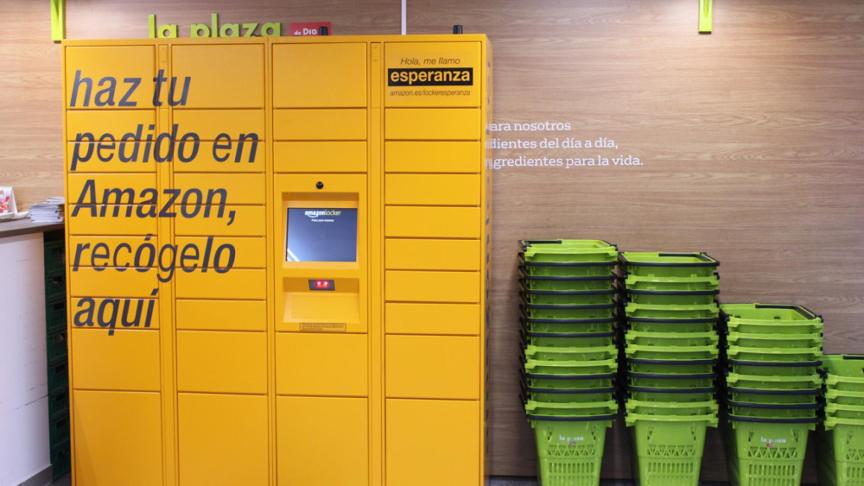 Recoge tus paquetes en taquillas automáticas: Amazon Lockers se expande ...