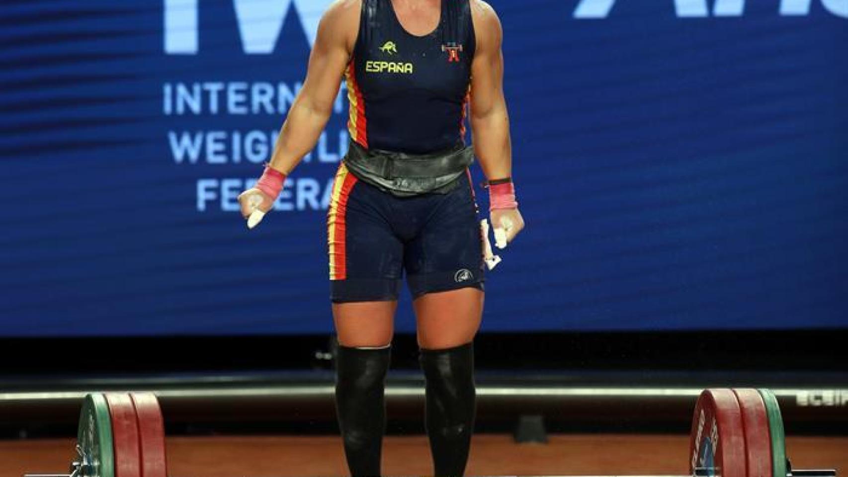 Lidia Valentín, en imágenes la campeona del mundo de halterofilia