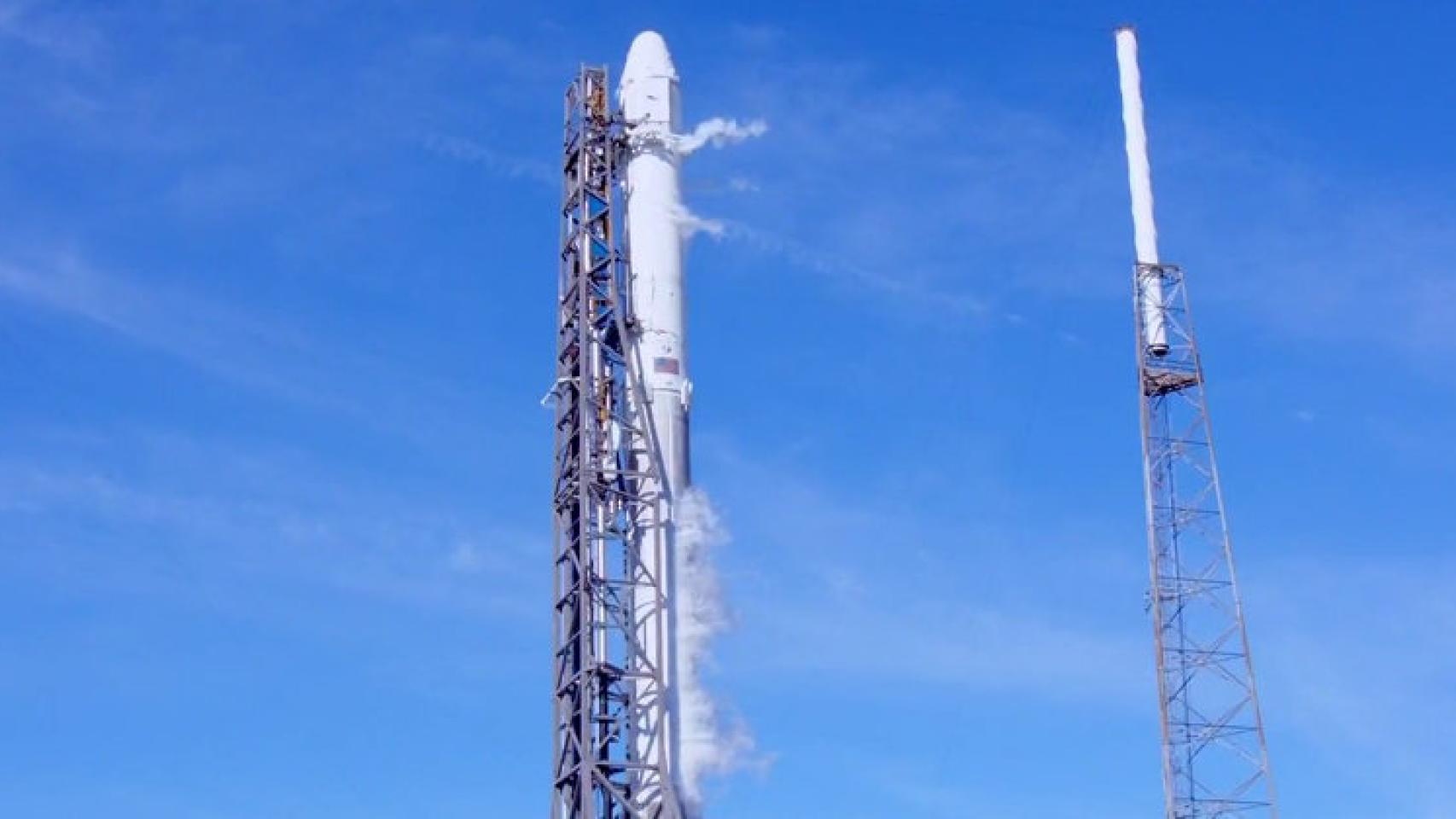 La NASA reutiliza un cohete usado de SpaceX por primera vez, en un ...