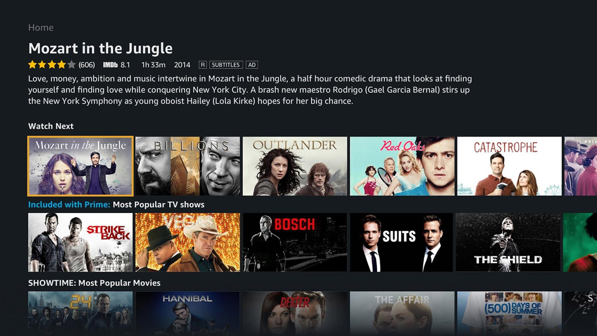 Amazon Prime Vídeo para Android TV ya está en la Google Play Store