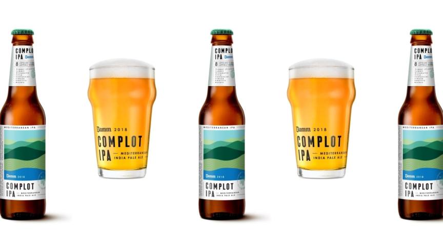 Complot, la primera IPA de Damm con lúpulo mediterráneo