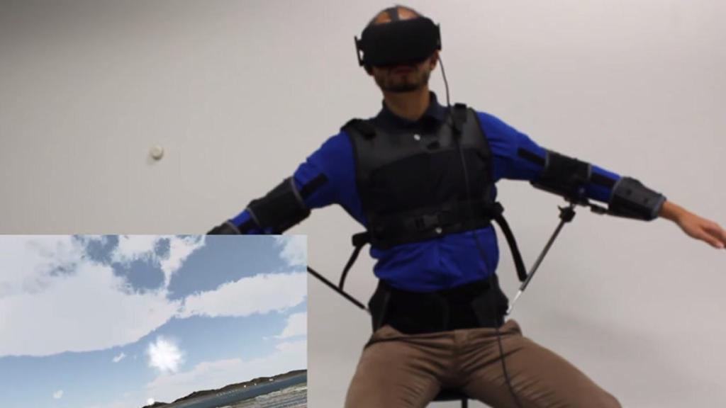 Un exoesqueleto para controlar drones con el que nos podemos convertir ...