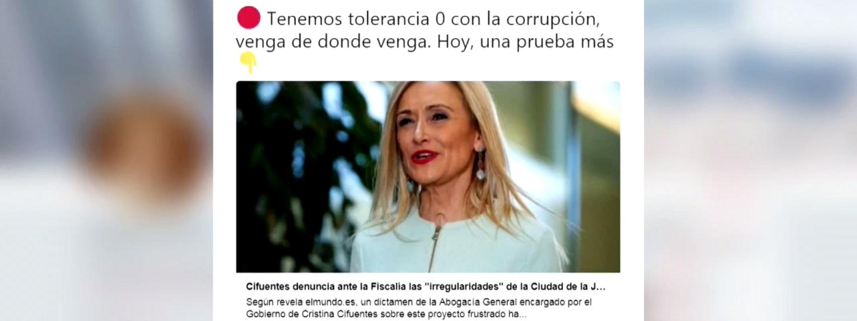 Cristina Cifuentes lleva a la Fiscalía el Campus de la Justicia de Aguirre