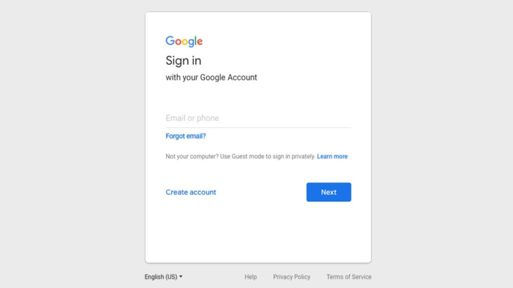 Iniciar Sesion Google