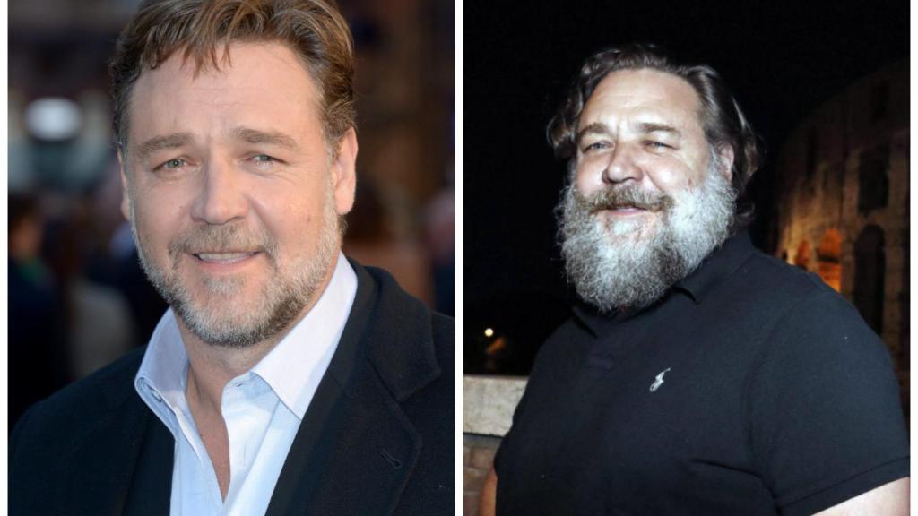 La impactante transformación física de Russell Crowe de la que todo el ...