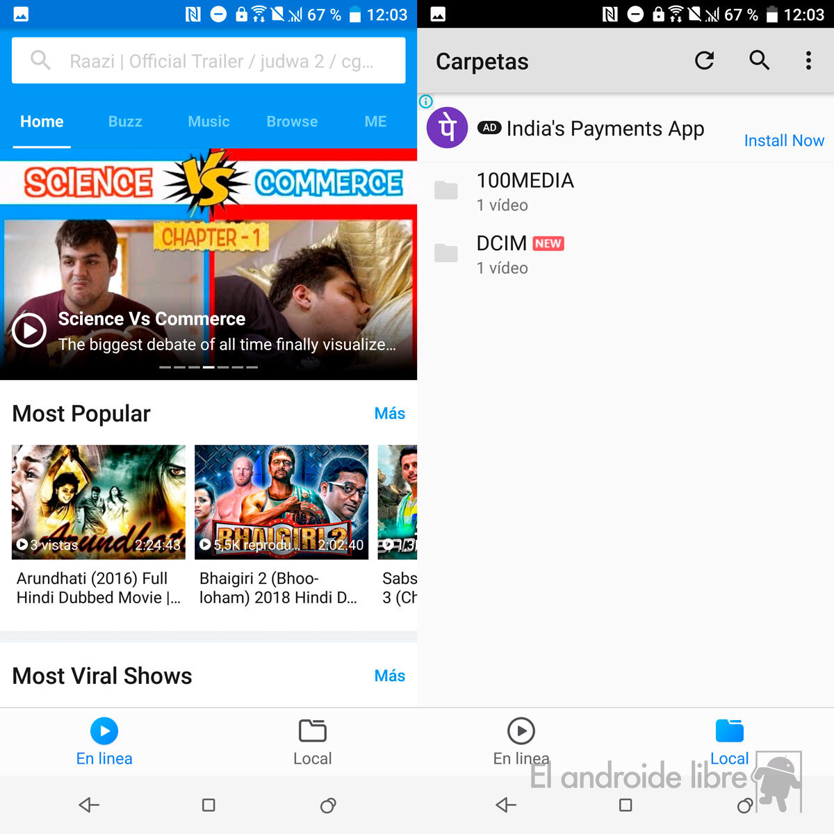 El reproductor MX Player se reinventa para competir con Netflix